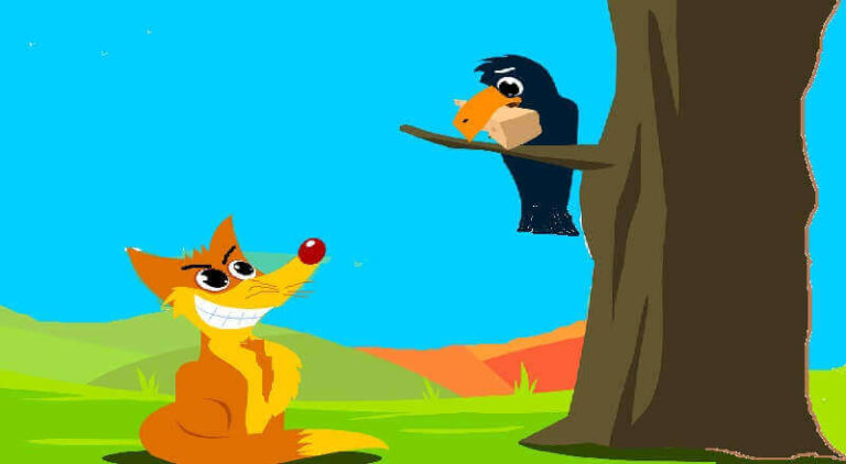 The Cunning Fox and Foolish Crow - Birey ve Toplum